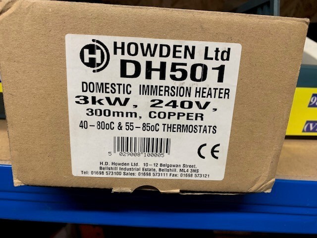 Howden WE501 3000W Domestic Circulator Immersion Heater for sale online ...