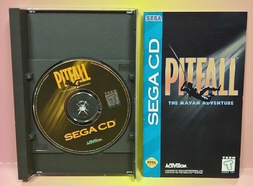 Pitfall: The Mayan Adventure Rare Sega CD Game Working and Tested ...