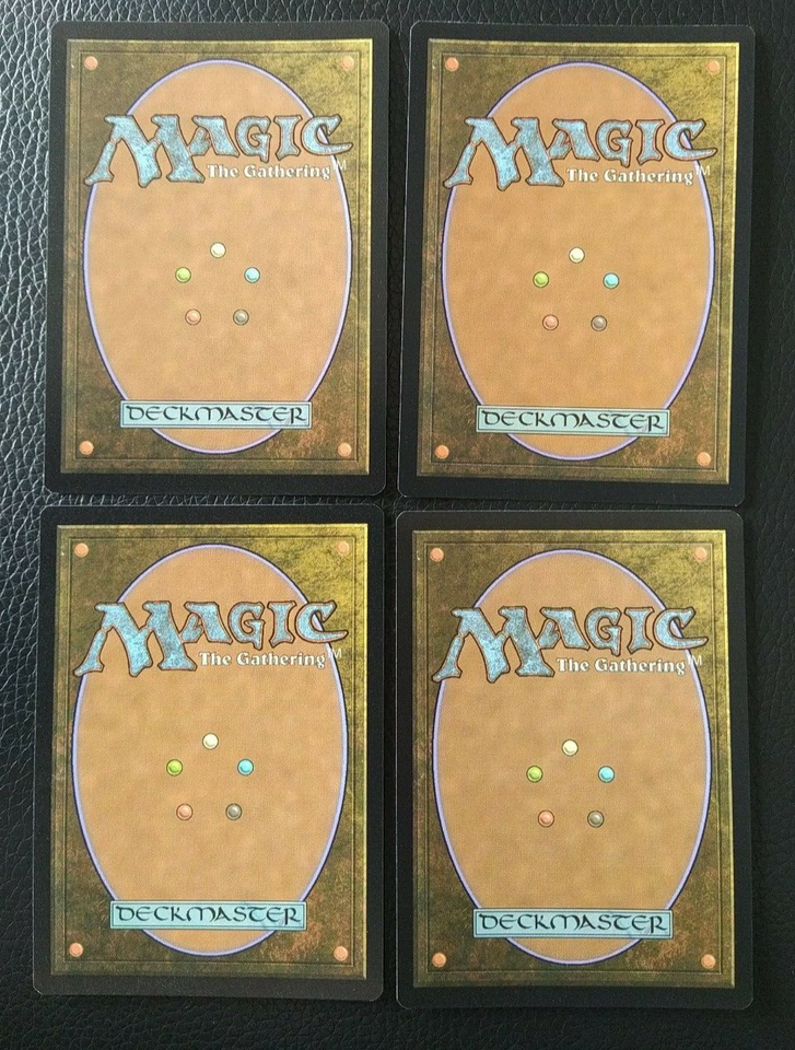 MTG Purple Worm x4 Adventures in the Forgotten Realms 201/281 Foil NM/M ...