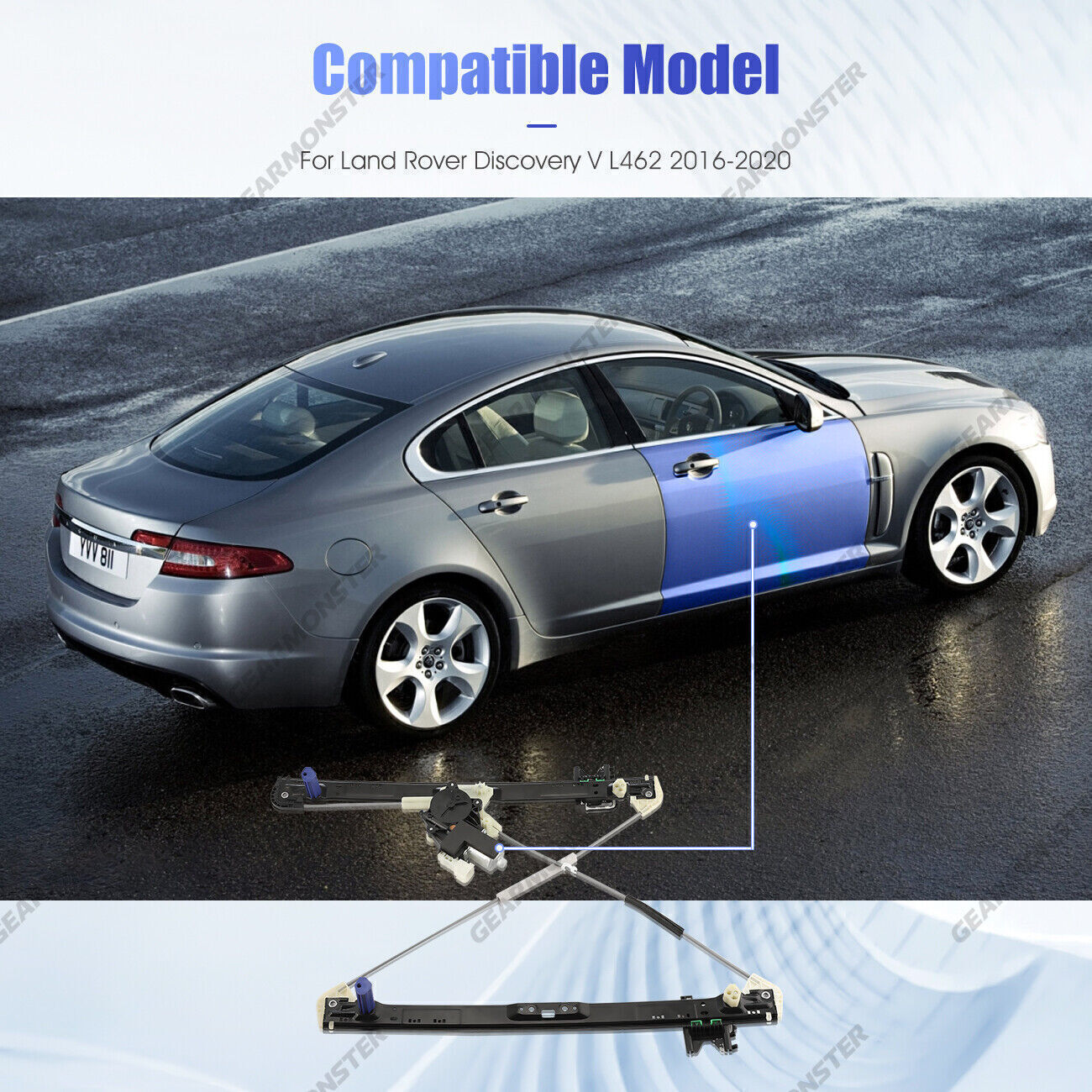 Window Regulator Driver Side LR083210 For Land Rover Discovery V L462 ...