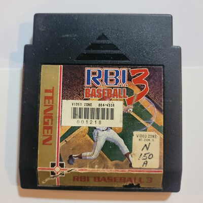 RBI Baseball 3 (Nintendo) NES R.B.I. Tengen | eBay