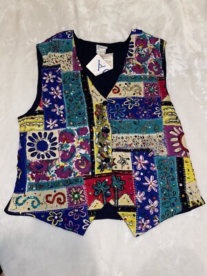 Kuda Brand Vest Multicolor Sz Large | eBay