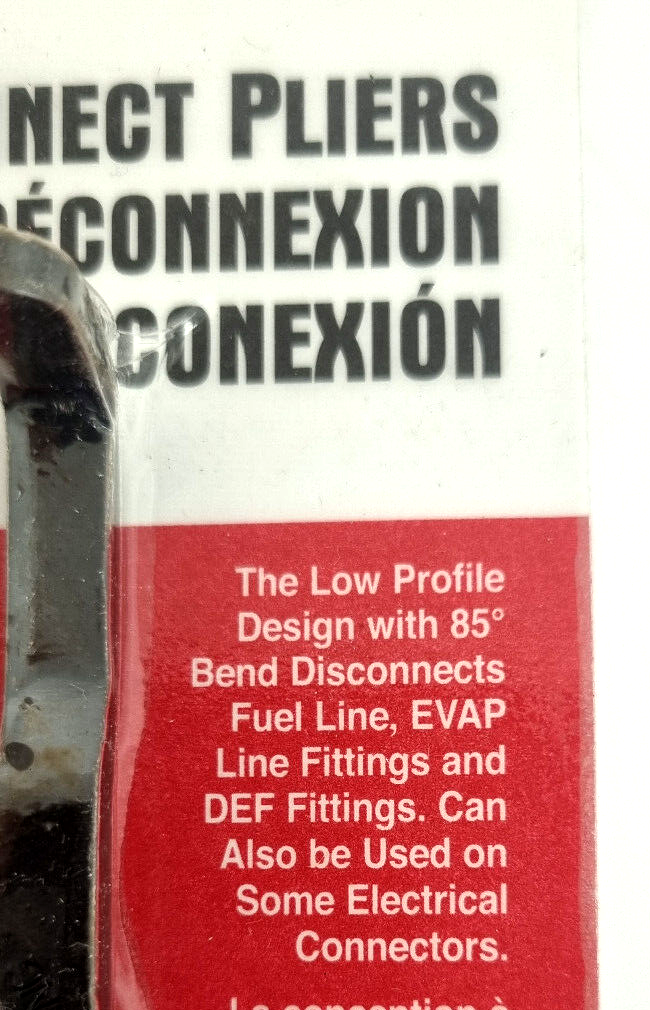 Mechanic Specialty Tools 37160 Fuel Line Disconnect Pliers - 85 Degree ...