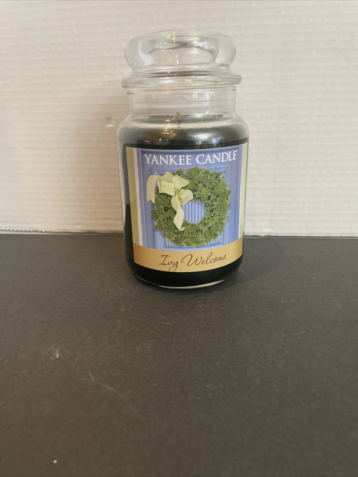 SET OF 2 IVY WELCOME☆☆YANKE CANDLE LARGE JARS 22 OZ☆☆☆ EXPEDITED for ...