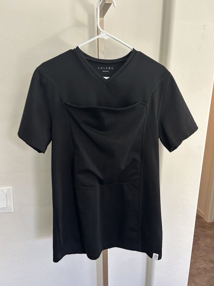 Lalabu "Dad Shirt" babywearing t-shirt Medium Black | eBay