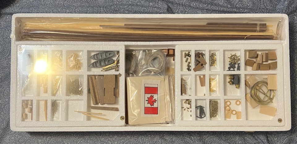 Artesania Latina 1:75 scale Bluenose II wooden model ship kit | eBay