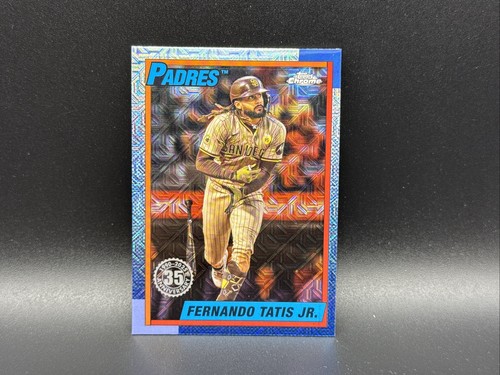 2025 Topps Series 1 Fernando Tatis Jr. #12 1990 Silver Pack Mojo Padres ...