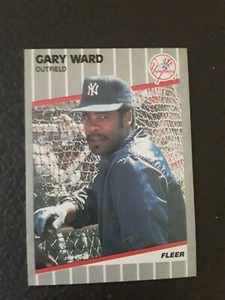 1989 Fleer Gary Ward baseball card #273. New York Yankees. | eBay