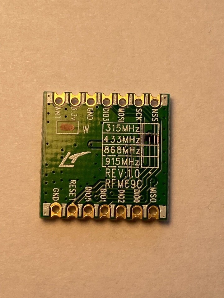 RFM69CW HopeRF 433Mhz Wireless Transceiver with RFM12B compatible ...