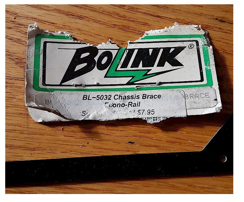 Vintage RC Car 1/10 BOLINK Part BL-5032 Econo-Rail Dragster Chassis Brace | eBay
