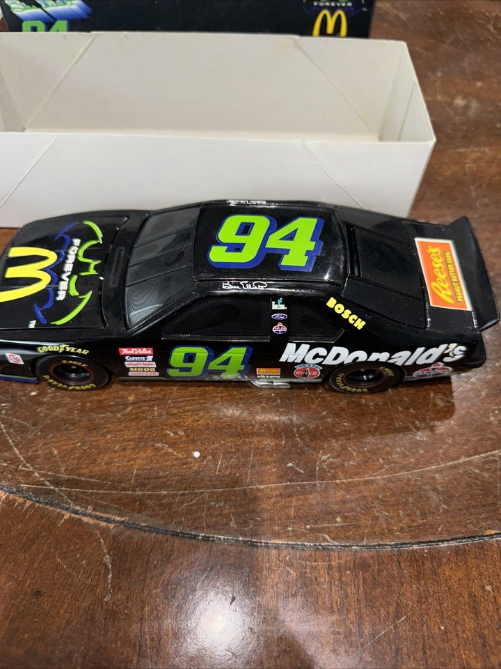 Bill Elliot #94 batman forever mcdonalds 1:24 die cast car bank | eBay