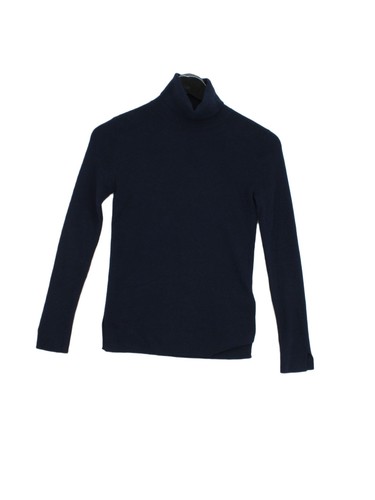 Haut femme Sifflets XS coton bleu avec polyester manches longues col ...