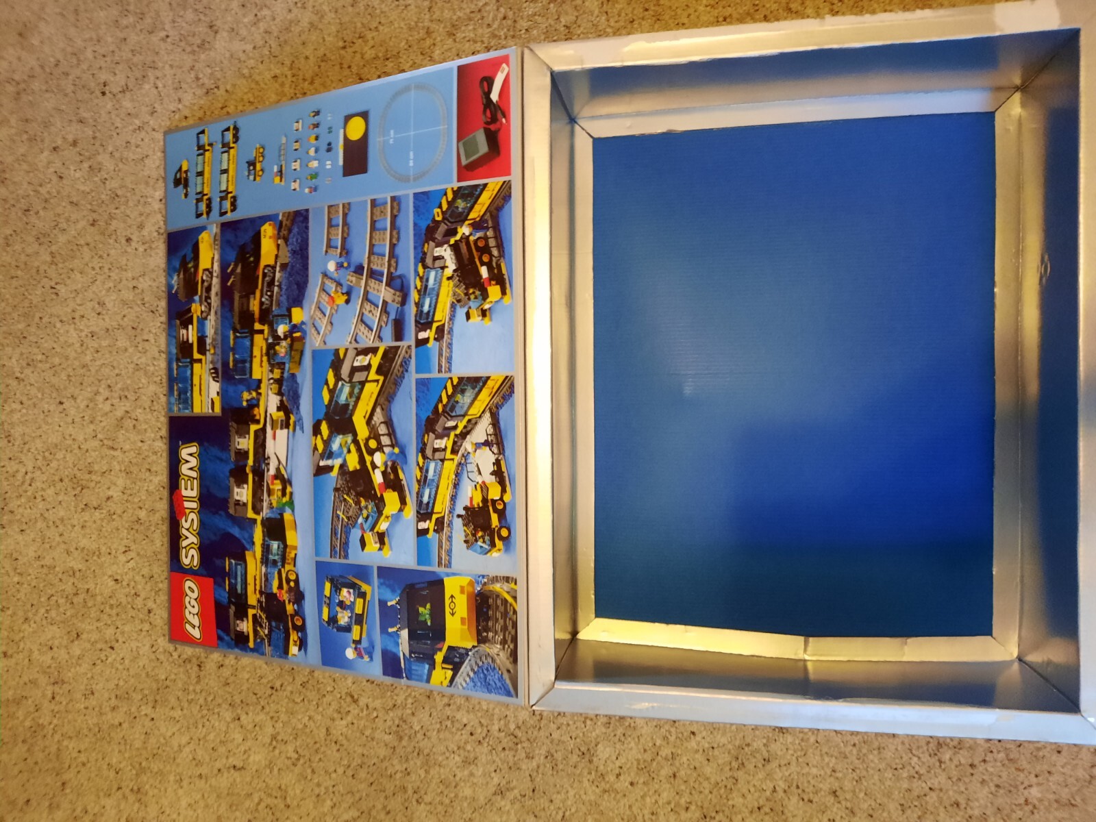 LEGO 9V Train Set - Cargo Railway 4559. BOX ONLY! Great condition. See ...