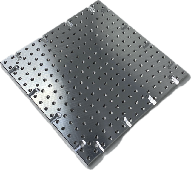 MIC 7000 Aluminum Expanding Fixture / Sacrificial Plate, Mini Pallet ...