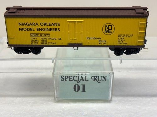 N Scale Micro Trains MTL Aksarben 01 Niagara Orleans NOME 01972 Wood ...