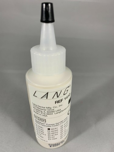 Lang Jet Tooth Shade Fast Curing C&B Acrylic Resin Powder (45 g) Dental ...