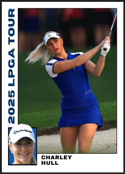 2025 Charlie Hull LPGA Future Stars Rookie Card #9 LPGA Top Golfer | eBay