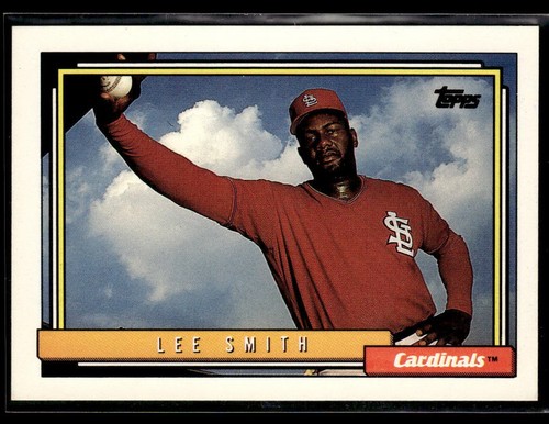 1992 Topps #565 Lee Smith Baseball Card 1002Q | eBay