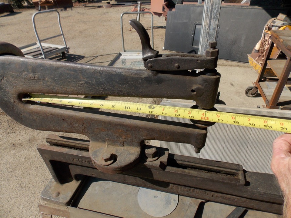 NIAGARA MACHINE & TOOL WORKS No 11 SHEET METAL CIRCLE SHEAR CUTTER HVAC ...