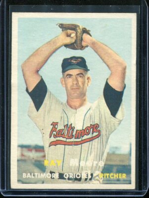 1957 Topps Baseball # 106 Ray Moore (EX) Excellent | eBay