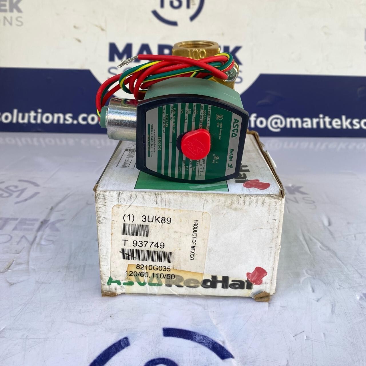 Asco Red-Hat 8210G035 General Purpose Valve | eBay