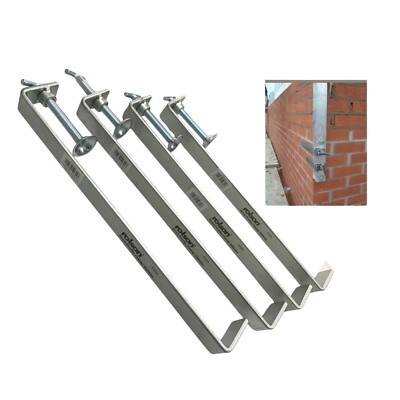 300mm Brick Layers profile Set of 4 Solid Forged Steel Clamps Building ...