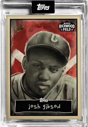 Josh Gibson 2024 TOPPS Now MLB Rickwood Negro League Collection Card RW ...