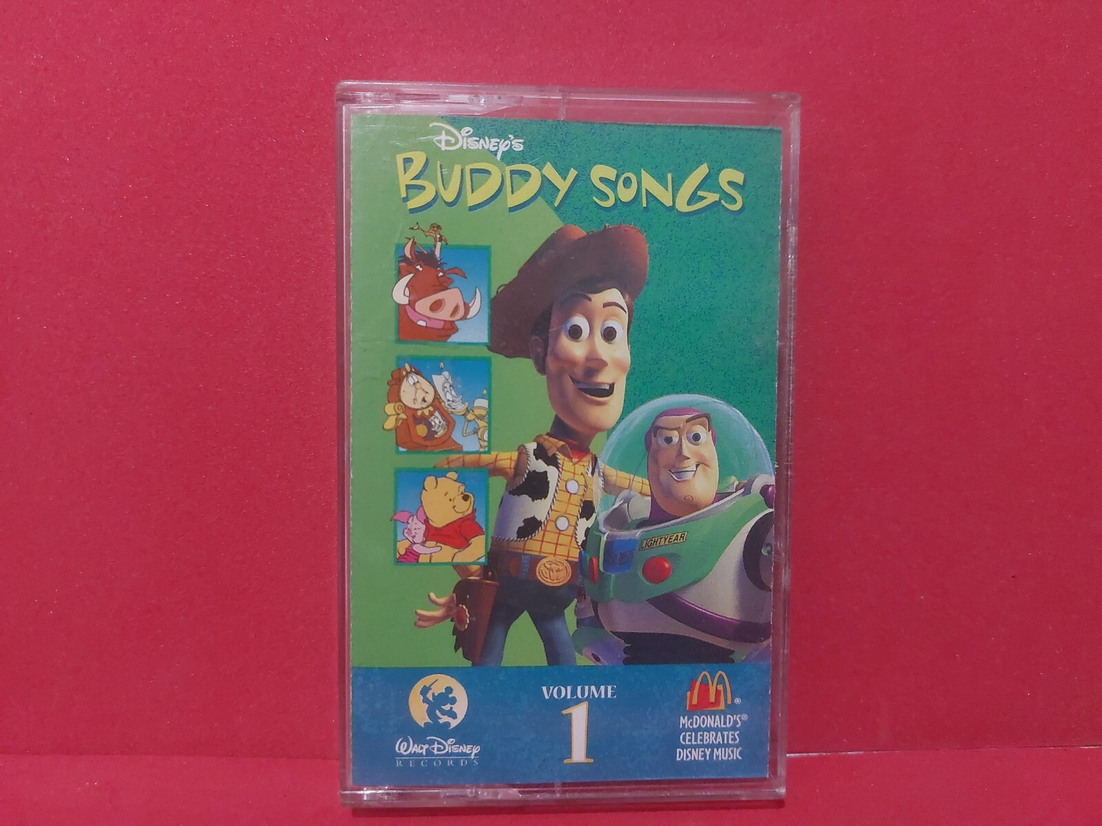 Disney’s Buddy Songs Cassette Volume 1 McDonald's celebrates Disney ...