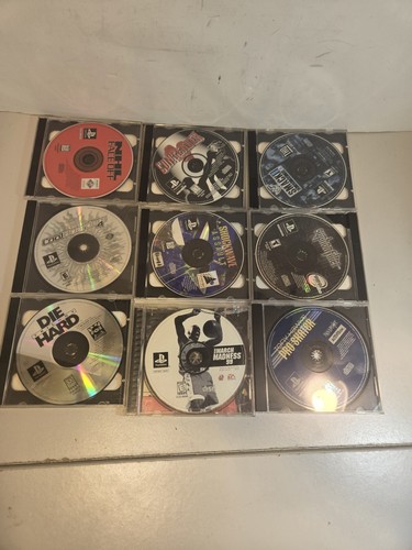 Lot Of 9 Sony Playstation 1 PS1 Games Disc Only | eBay