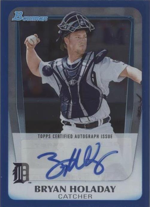 2011 Bowman Draft Picks & Prospects - Retail Prospects Autographs Bryan ...