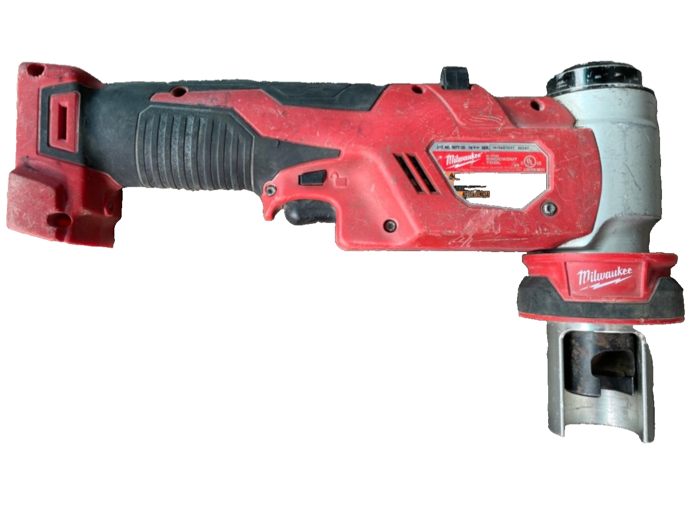 Milwaukee ForceLogic 6-Ton Knockout Tool 2677-20 W/ Battery | eBay