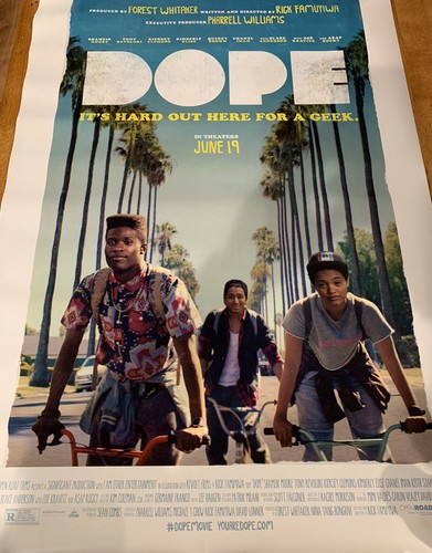 DOPE DS Original Movie Poster, 27x40 - Pharrell Williams -P2 | eBay