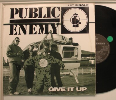 Public Enemy 12In Give It Up / Bedlam On Def Jam - Vg To Vg+ (Play ...