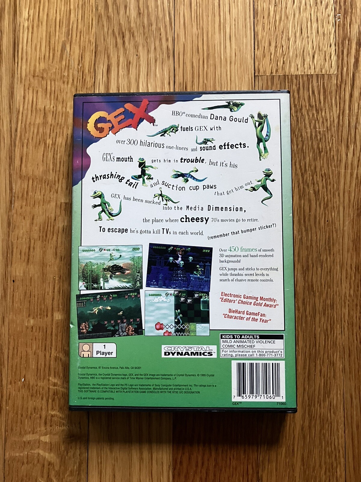 Gex Video Game Long Box - 1996 PlayStation 1 PS1 Tested Pls Read ...