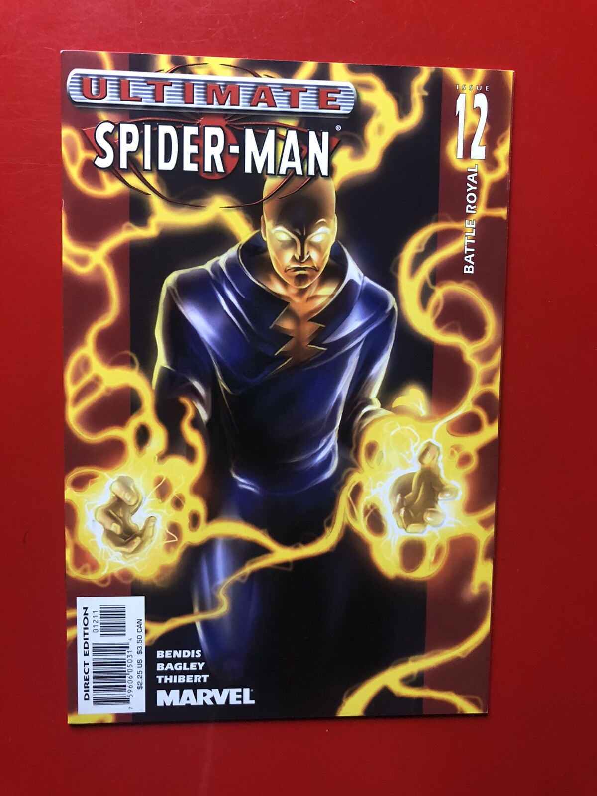 Electro Ultimate Spider Man Comic