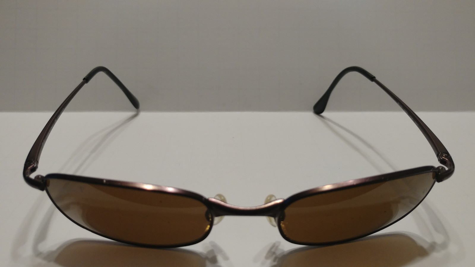 RAY BAN RB3132 012/47 52*19* BROWN POLARIZED SLEEK FLEX HINGES ...