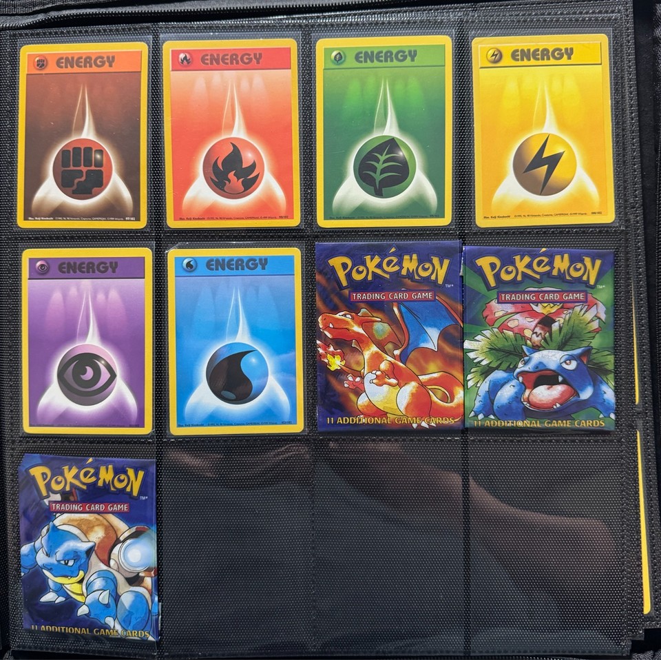 Pokemon Master Set 100% Complete Base Set 102/102 Jungle 64/64 Fossil ...