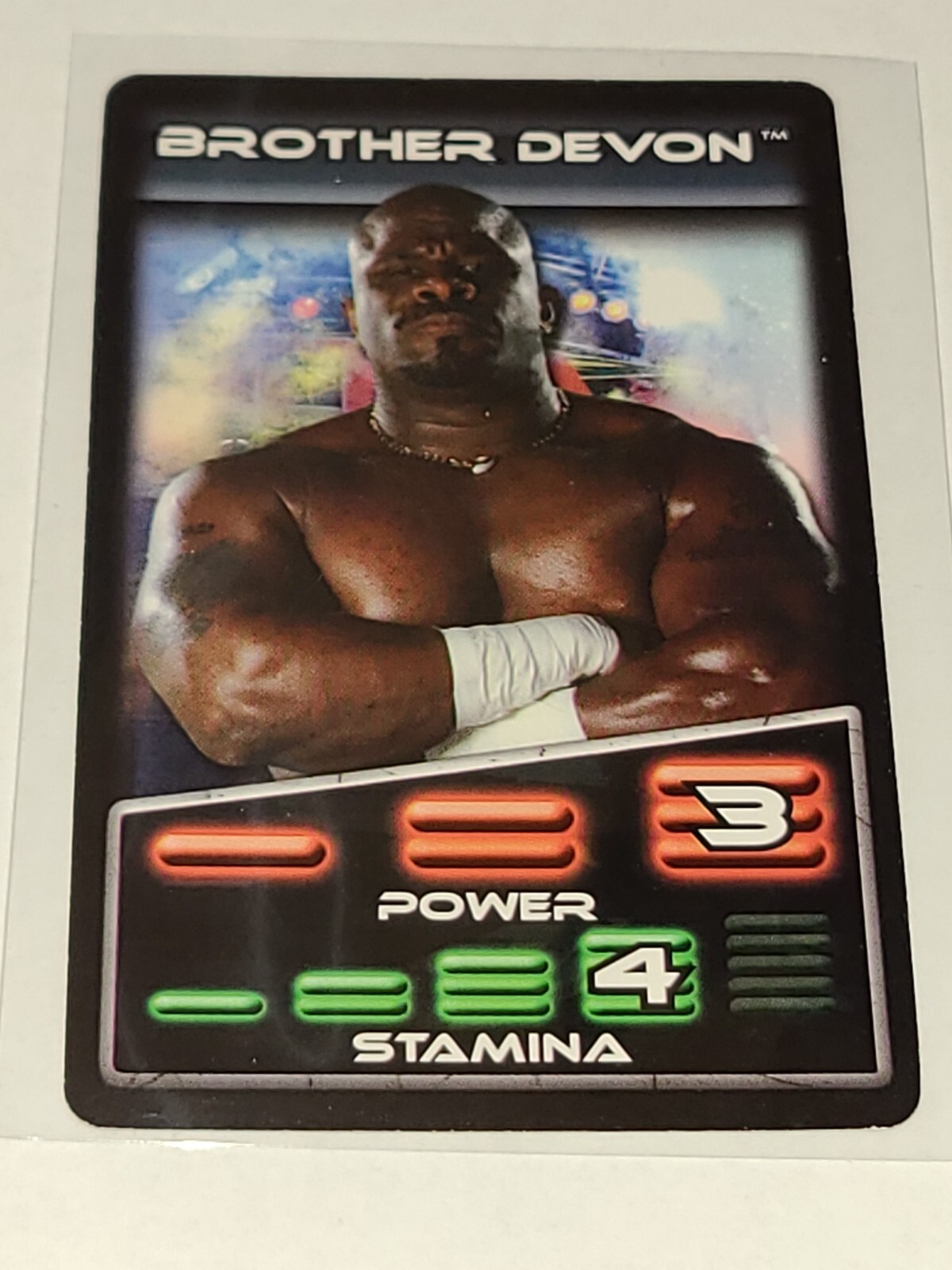 TNA IMPACT WRESTLING D-VON DUDLEY 2008 GDC WRESTLING GAME CARD (BROTHER ...