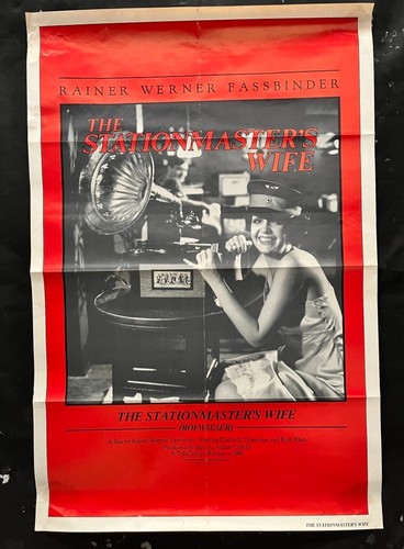 The Stationmaster's Wife INTL One-sheet Movie Poster 80s German TV ...