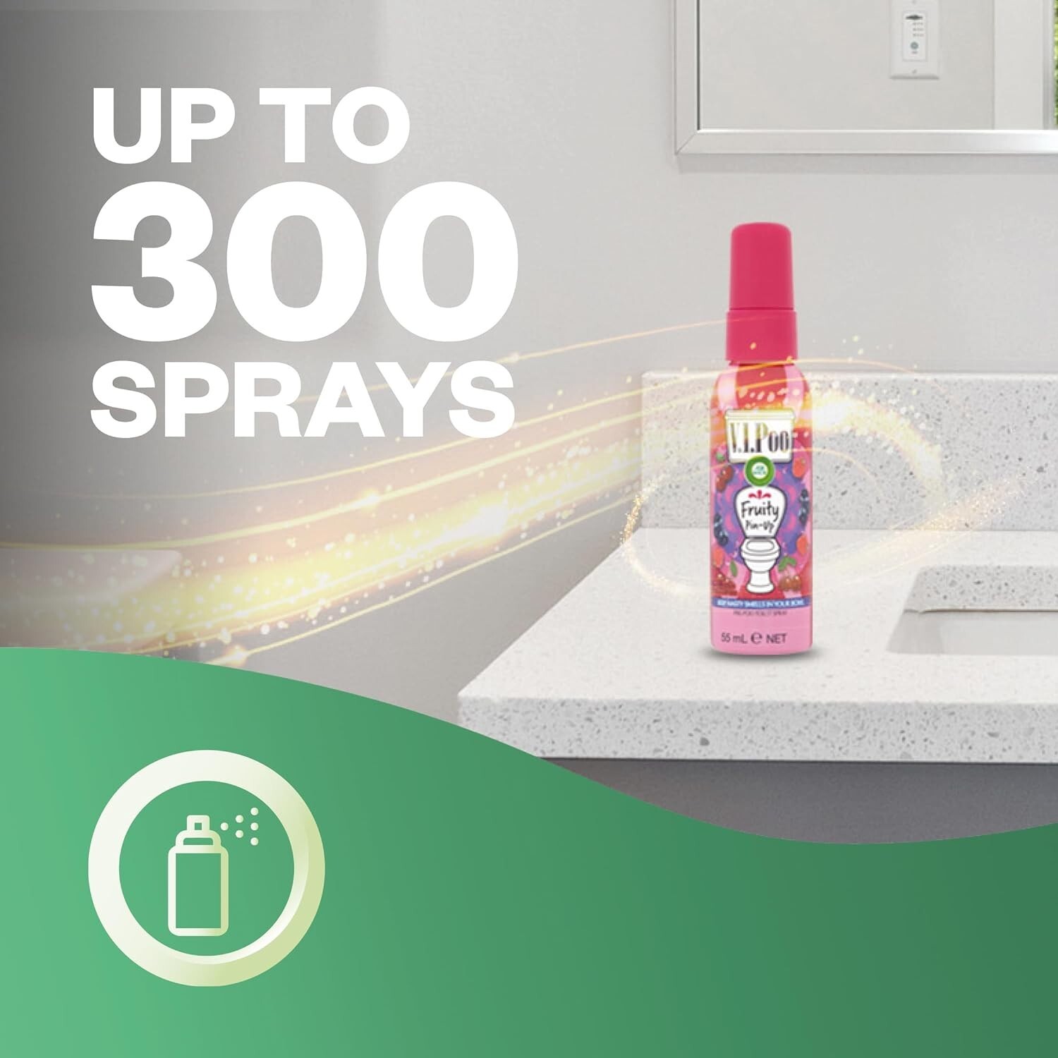 Air Wick VIP Poo Fruity Pin Up 55 ml Pre-Poo Toilet Spray | eBay Australia