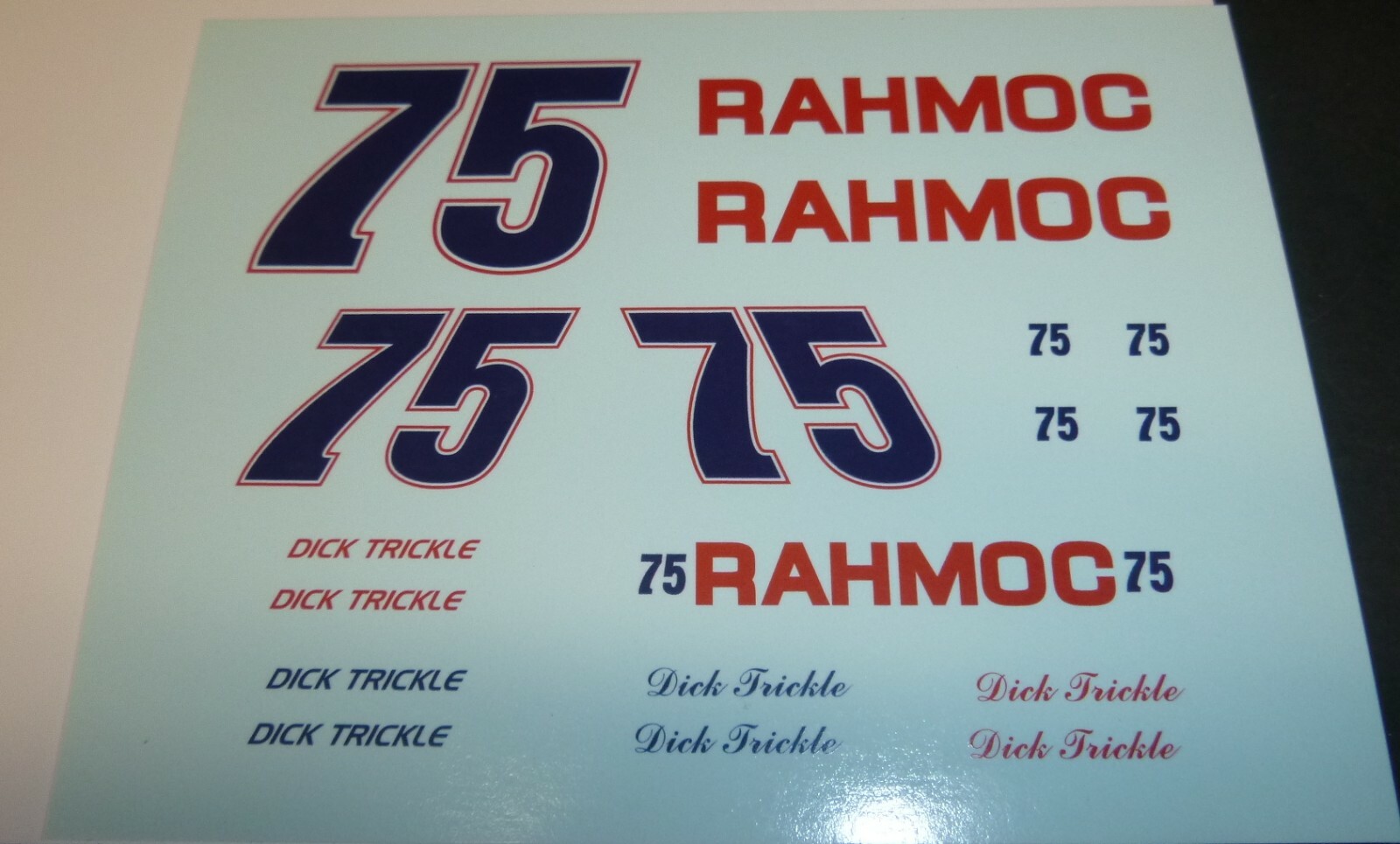 PPP #75 RAHMOC DICK TRICKLE OLDS CUTLASS 1992 DAYTONA 500 1/25 Nascar ...