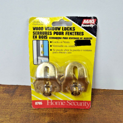 Mag Security 8765, Double Hung Guillotine Wood Window Locks, Pack of 2 ...
