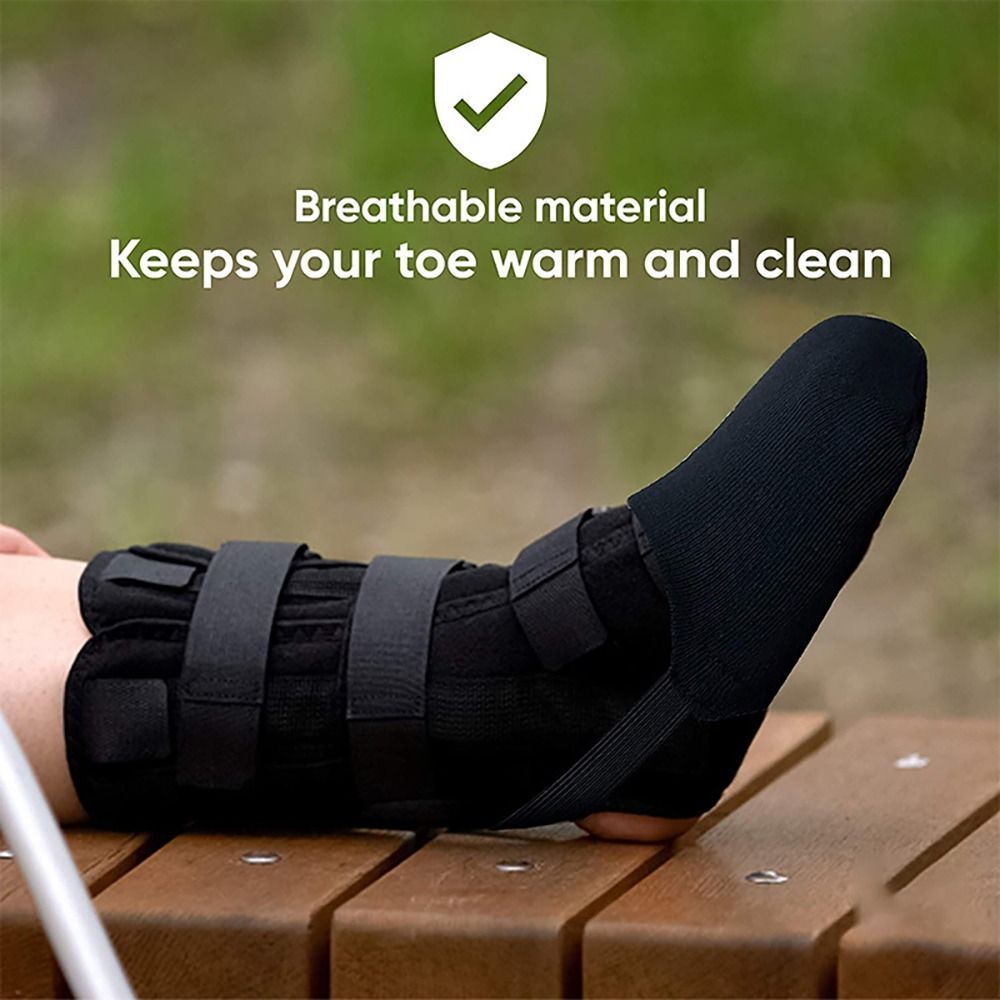 Ankle Injury Keep Warm Adjustable Toe Cover Toe Protector Foot Cast ...