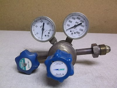 Linde Regulator C2UPE3 Assembly w/ 2 Pressure Gauges *FREE SHIPPING* | eBay