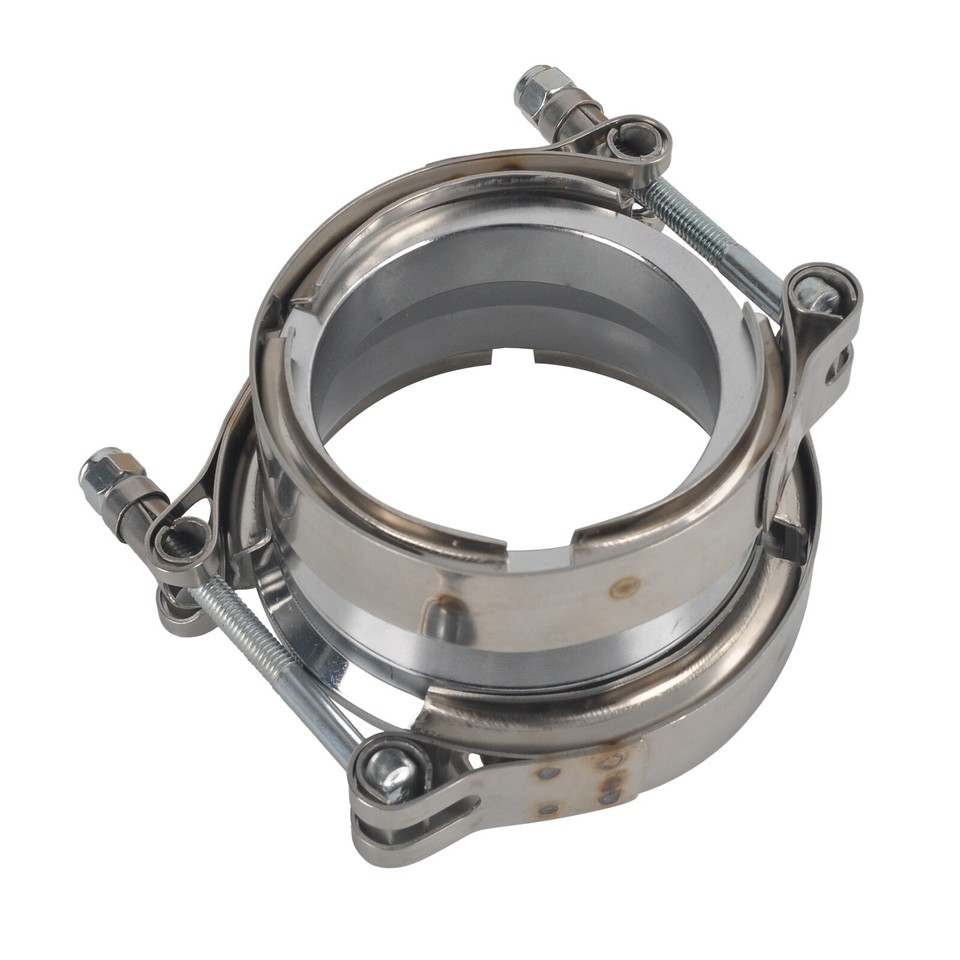 2.5" to 3" ID Stainless Steel Exhaust V-band ADAPTER 3.0 Flange CNC 3in ...