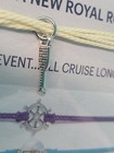 Effy Royal Carribean Champaign Glass String Bracelet Silver Tone Charm ...
