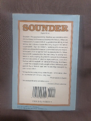 Sounder Book By William H Armstrong Scholastic 1972 1 Day Shipping!👍 | eBay