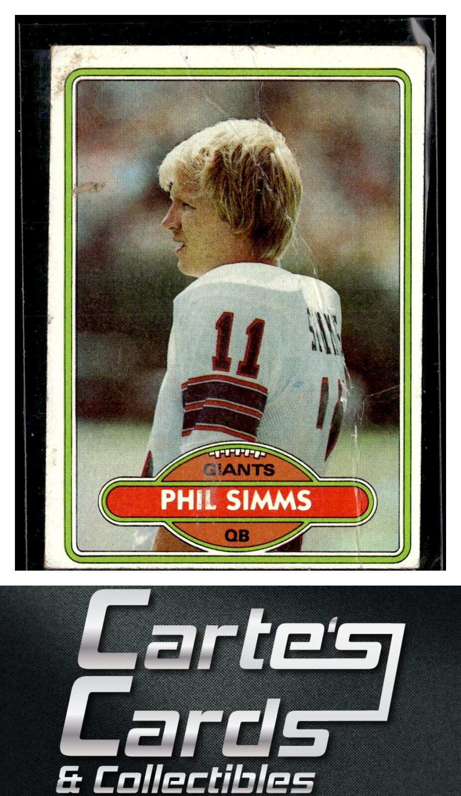 Phil Simms 1980 Topps #225 New York Giants Rookie | eBay
