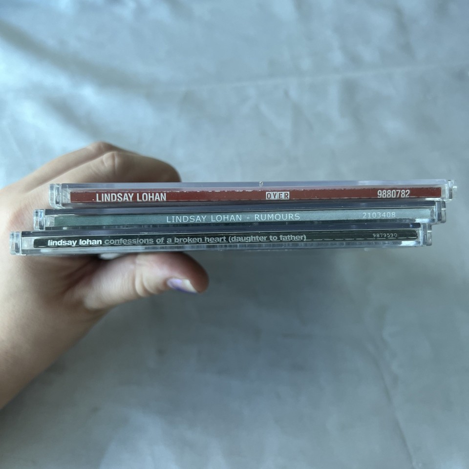 Lindsay Lohan CD Singles Bulk 00s Pop Music Australian Editions ...