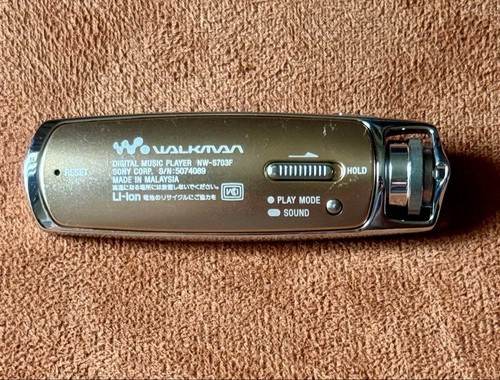 Sony NW-S703F Walkman MP3 Gold Good | eBay